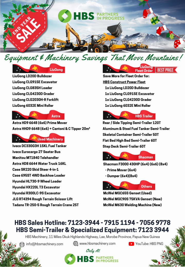 Hyundai R55-9 Excavator - HBS Machinery in Papua New Guinea