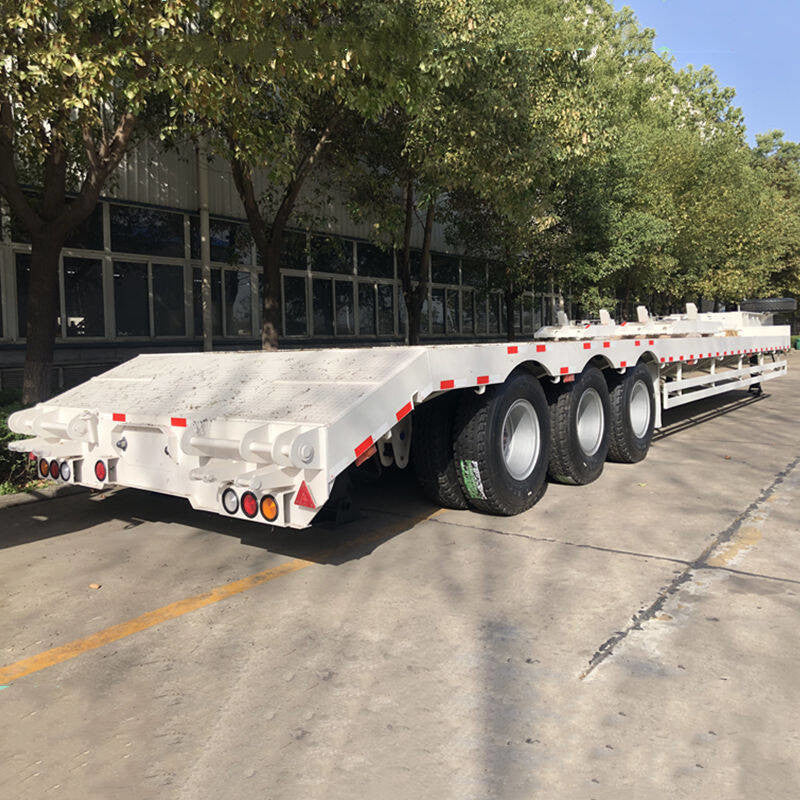 HBS Semi-Trailer Tri-Axle Low Bed Trailer with Ramps, 30 Tonne Capacity – Available for Sale in ...