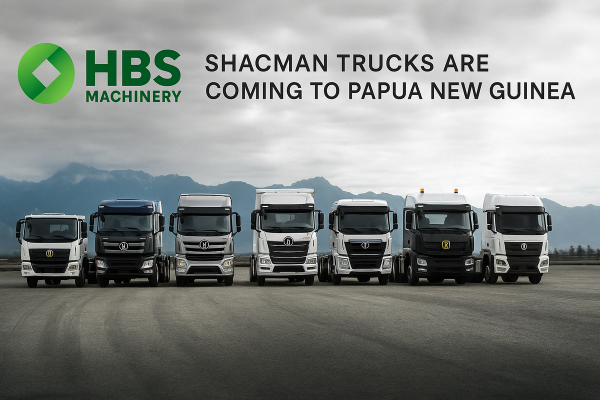 Shacman Trucks Now in Papua New Guinea | HBS Machinery Launch Teaser