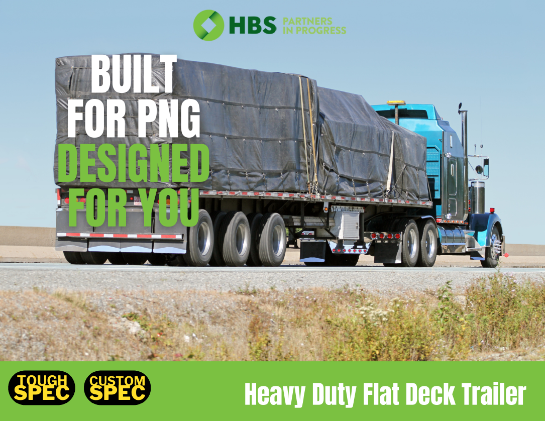ToughLine HBS Semi-Trailer Tri-Axle Step Deck Flat Bed with Twist Lock – Available for Sale in ...